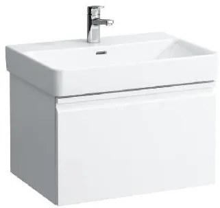 Laufen Pro S - Umyvadlová skříňka, 615x450x390 mm, 1 zásuvka, lesklá bílá H4834210964751