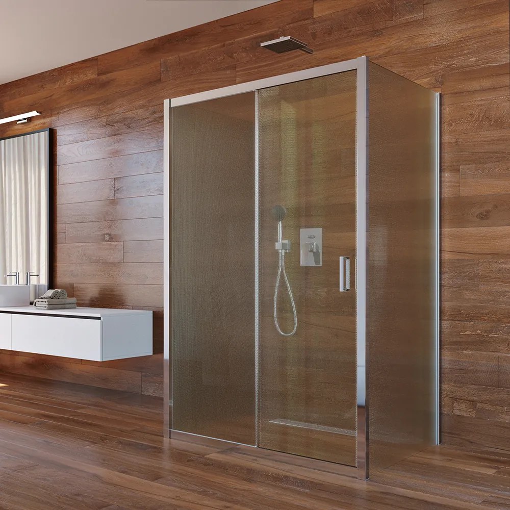 Mereo Lima sprchový kout obdélník 90x120x90x190 cm sklo Point ALU chrom CK85532K
