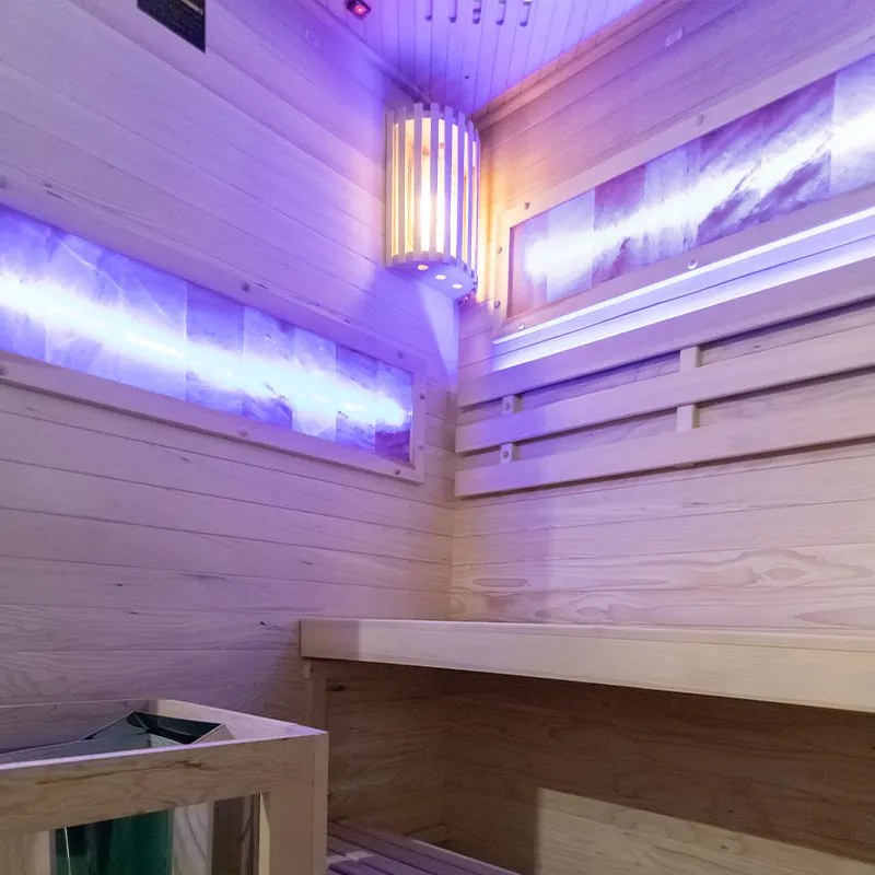 BPS-koupelny Finská sauna Relax HYD-4782 120x120, 2 osoby