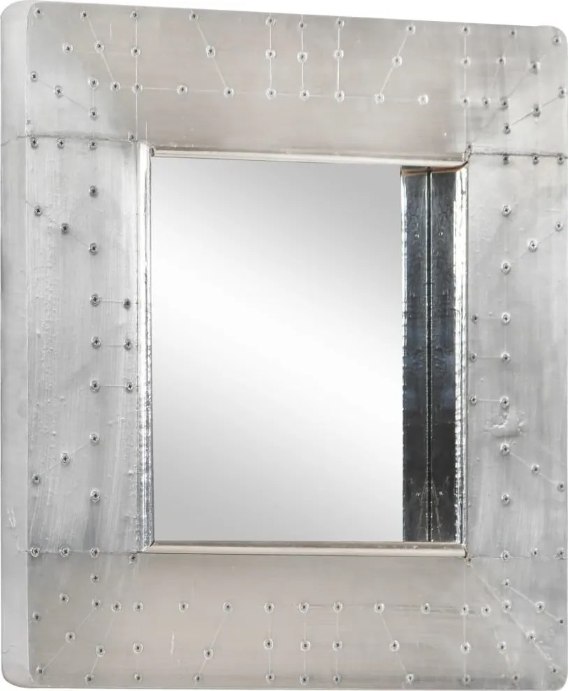vidaXL Zrcadlo s kovovým rámem Aviator 50 x 50 cm kov [320636]