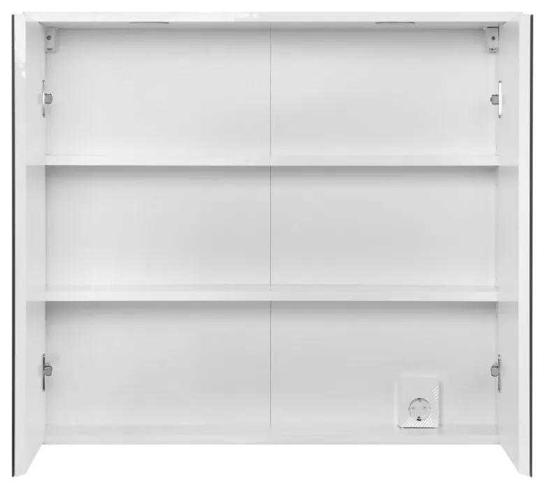 IDEA Závěsná skříňka 2 dveře CAPETOWN 12A bílá