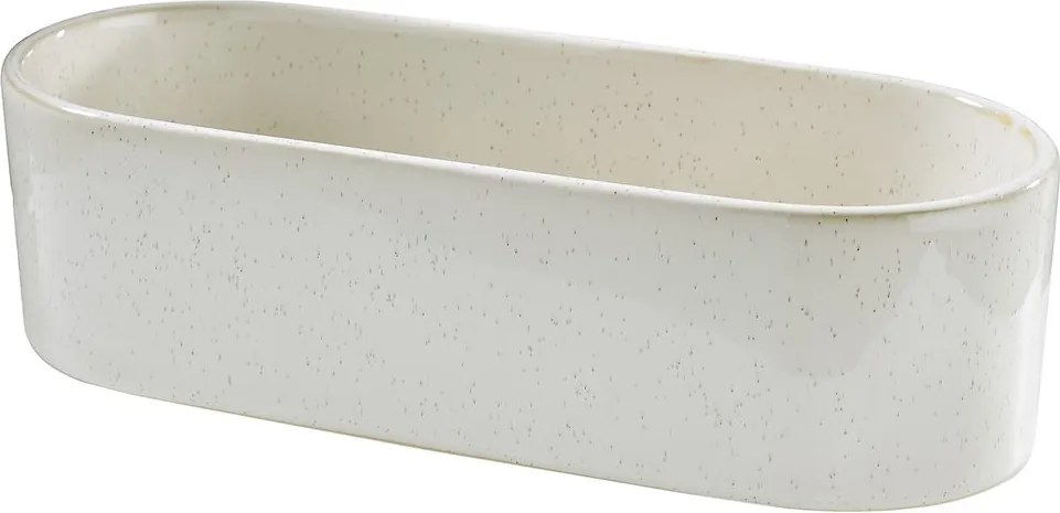 Adventní svícen 26 x 11 cm - bílá