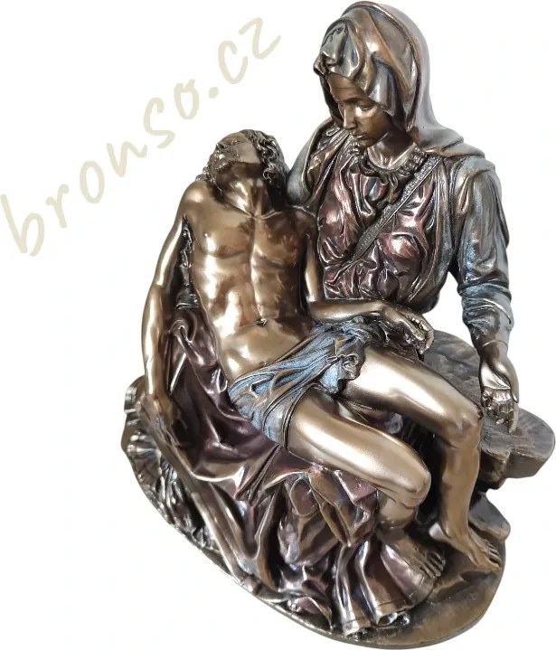 Socha Pieta – Panna Marie s Ježíšem, náboženská figurka, dekorace na oltář, Veronese WU72243V4