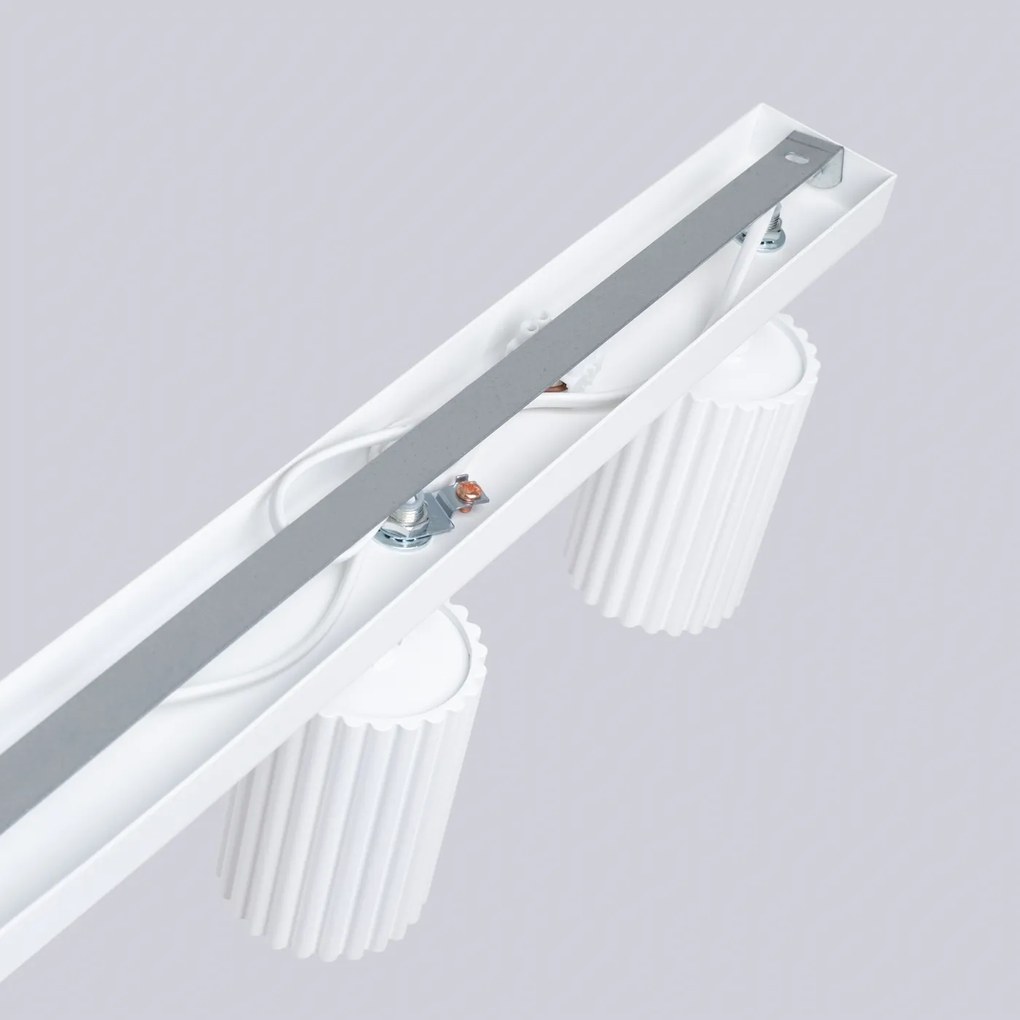 Sollux Lighting Stropní svítidlo KARBON 6L bílé