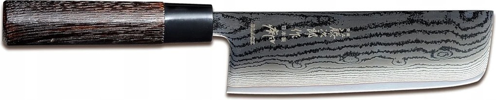 Japonský nůž Nakiri 165 Tojiro Shippu Black