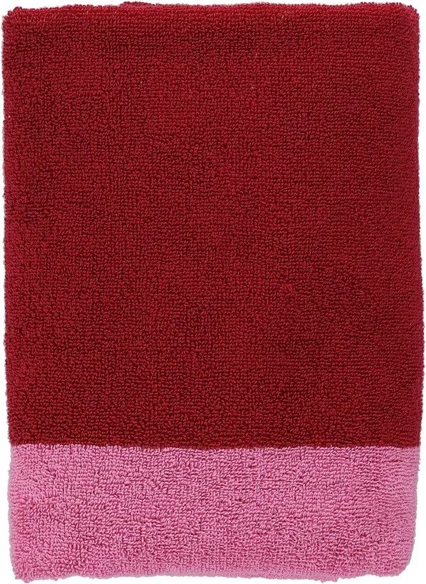 Růžové froté bavlněné osušky v sadě 2 ks 50x100 cm Pixie – ONA