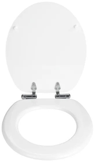 WENKO 22885100-WC sedátko URBIO 36x42,5 cm bílá/stříbrná