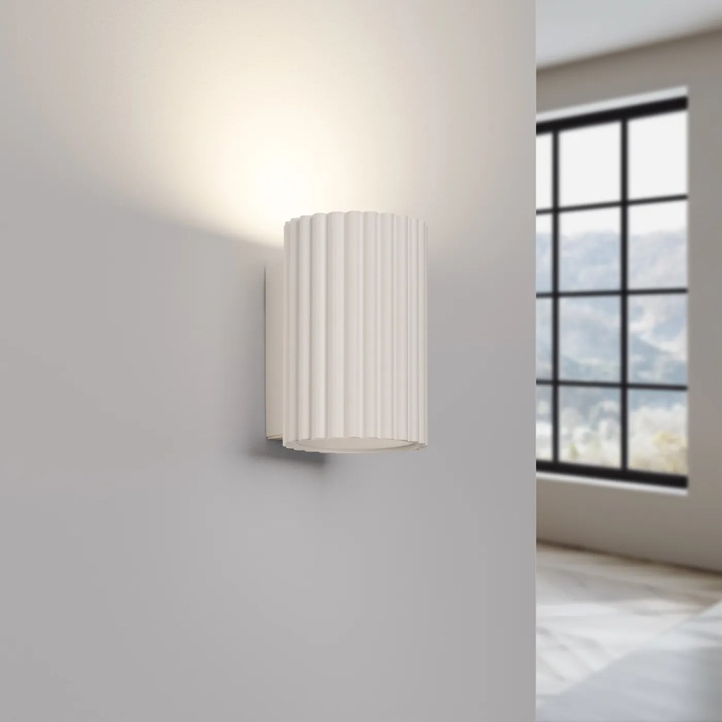 Sollux Lighting Nástěnné svítidlo KARBON 10 béžové