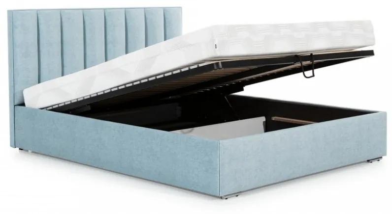 Elegantní čalouněná postel VALENCIE 140x200 cm Matt Velvet 2