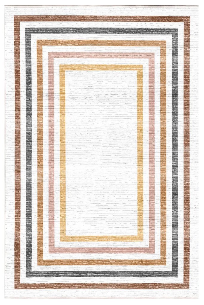 Conceptum Hypnose Kusový koberec EEXFAB878-KLM, Krémová Rozměr koberce: 80 x 150 cm