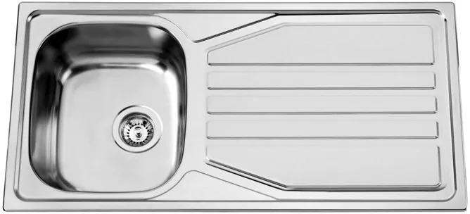 Sinks OKIO 1000 XL V 0,6mm leštěný (RDOKLL1005006V) Sinks