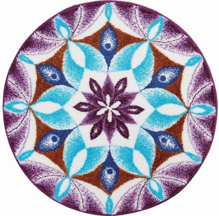 GRUND VDĚČNOST Mandala kruhová fialová průměr 60 cm