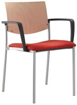 LD SEATING židle SEANCE 091-N1 BR-N1, kostra černá