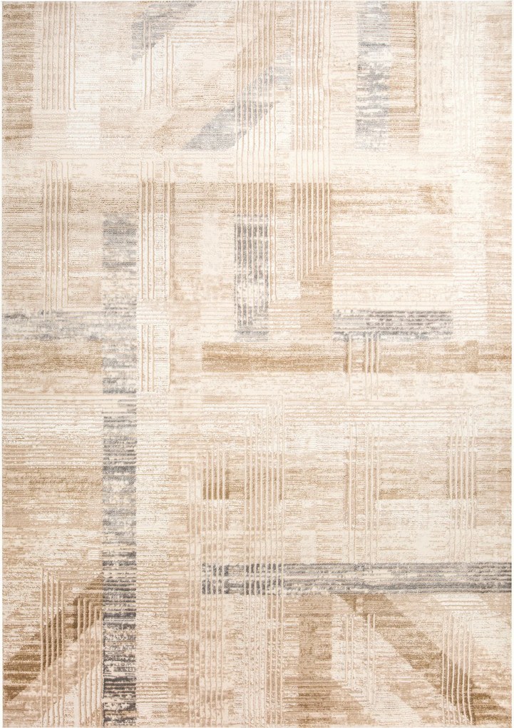 XXXLutz TKANÝ KOBEREC, 120/180 cm krémová Dieter Knoll - Tkané koberce - 003699004260