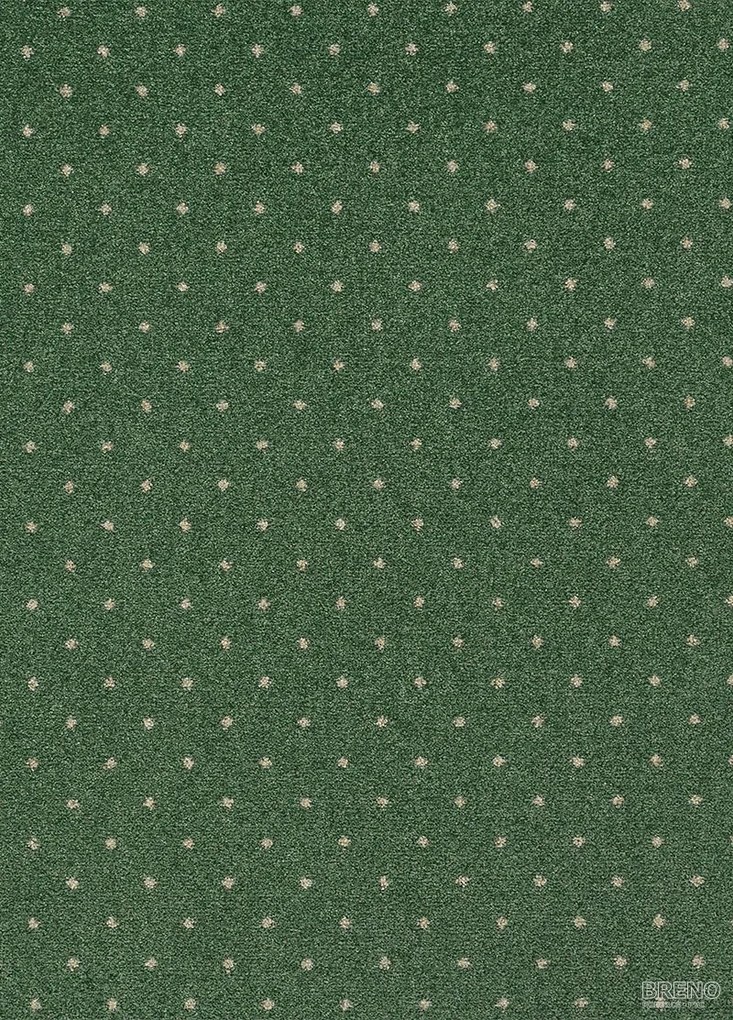 Koberce Breno Metrážový koberec AKZENTO 22, šíře role 400 cm, Zelená
