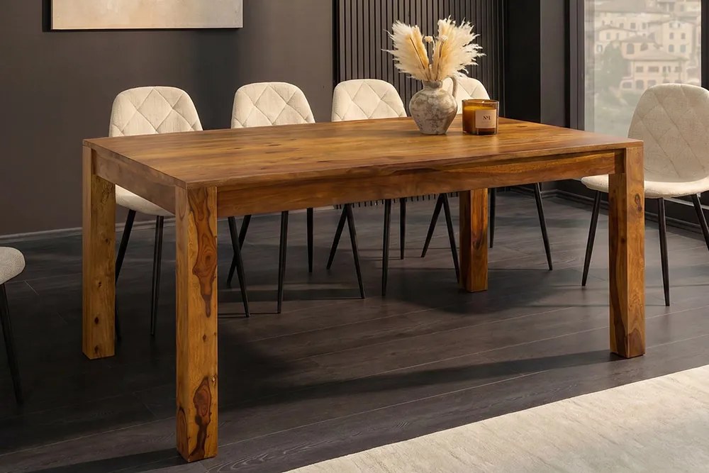 Rozkládací jídelní stůl z masivu Timber 160-240cm