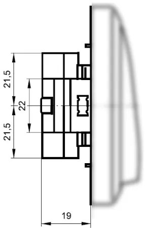 ABB vypínač č.5 3558-A05340