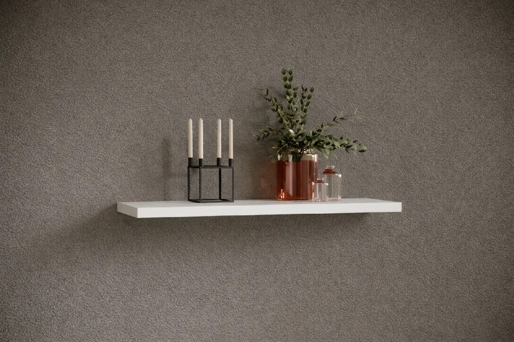 ADRK Furniture Závěsná polička ANDREA 100x26 ADRK-SH-ANDR-100-WM