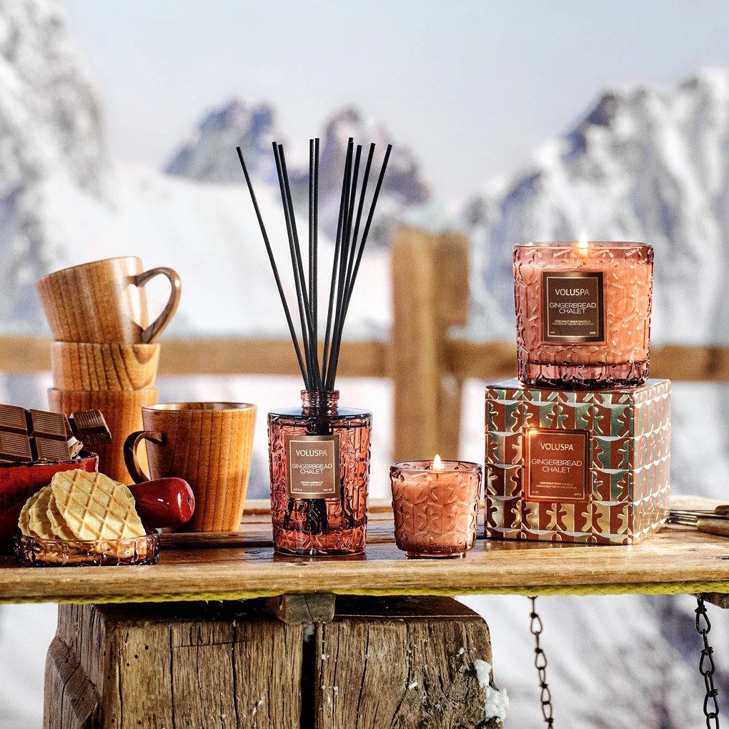 Voluspa difuzér Gingerbread Chalet, 200 ml