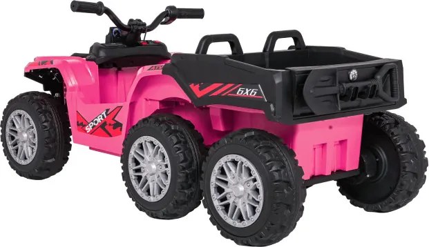Elektrická čtyřkolka Quad Sport TX 4×4 růžová