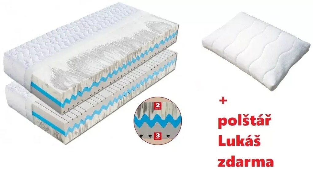 Dřevočal Matrace ze studené pěny Hedvika 200x90, AloeVera