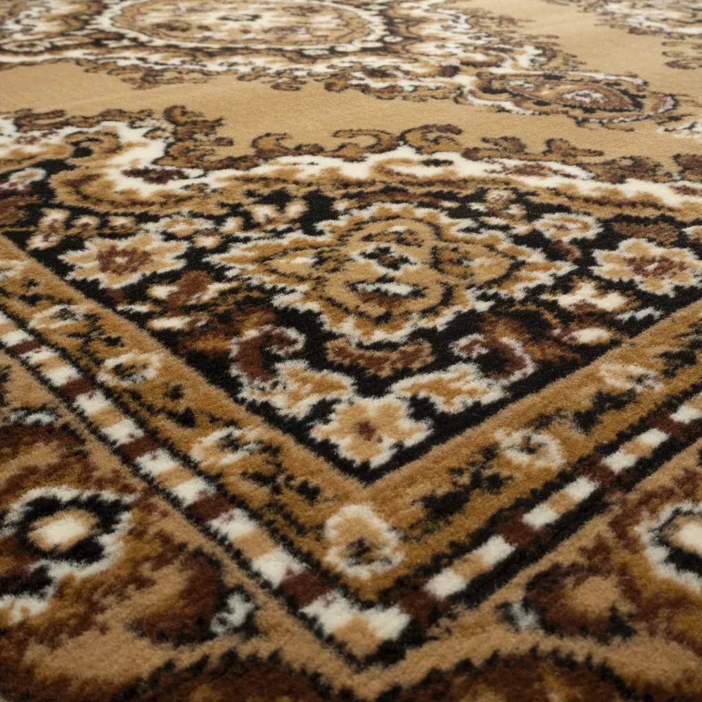 Behúň na mieru TEHERAN T-102 beige, šíre 100 cm, béžová, chodba / predsieň, Alfa Carpets