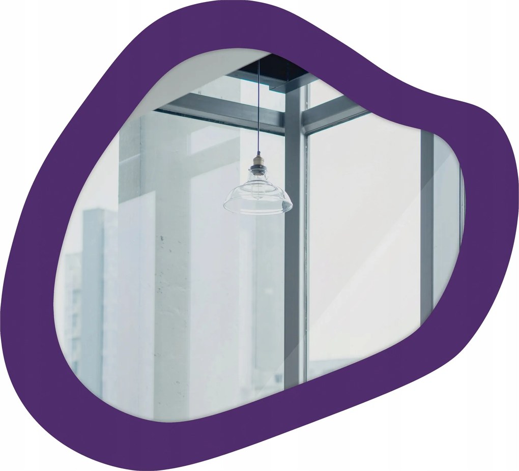 Zrcadlo Nepravidelné s organickým rámem pro vizáž Vřesová tajemství