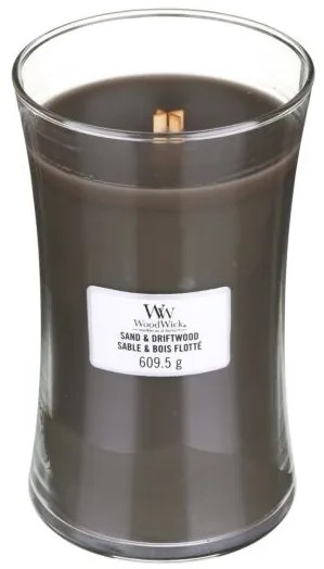 WoodWick Svíčka Sand & Driftwood váza velká, 609,5 g