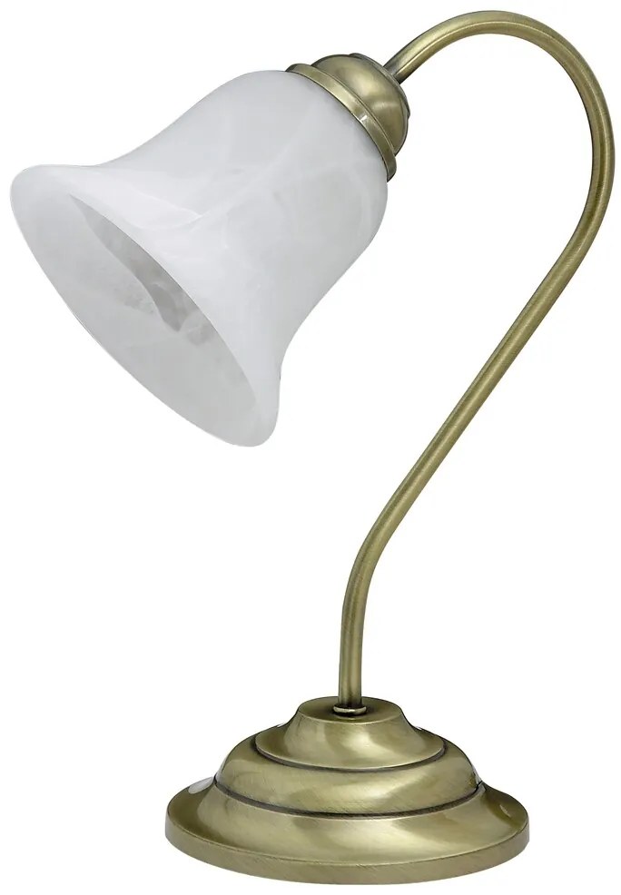 Rabalux FRANCESCA stolní lampa max. 1x40W | E14 | IP20 - bronz