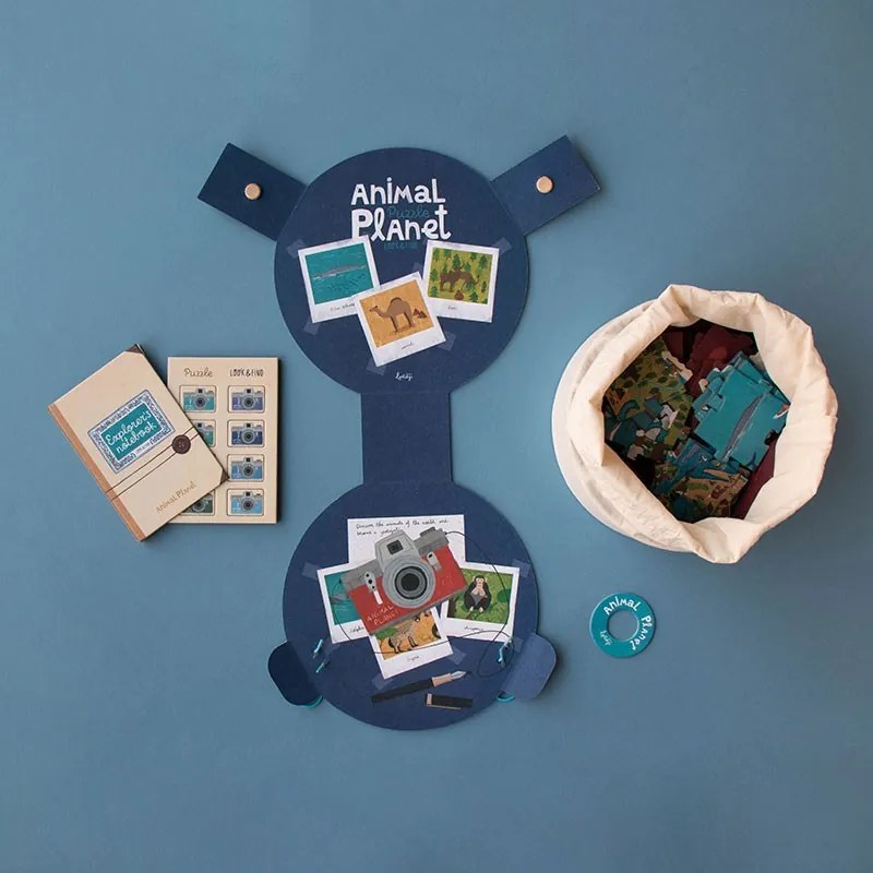 LONDJI Puzzle Planeta zvířat 5+