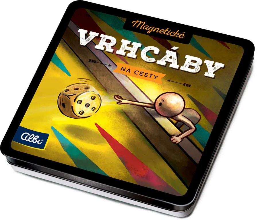 ALBI HRA Vrhcáby magnetické na cesty *SPOLEČENSKÉ HRY* alpk030255