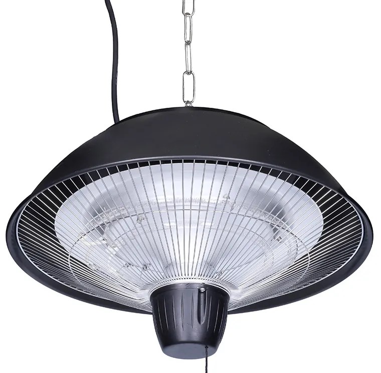 SOLIGHT Závěsný infrazářič na terasu 2000W