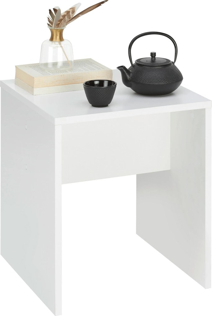 XXXLutz TABURET, kompozitní dřevo, 40/45/40 cm Hom`in - Taburety - 001803069021