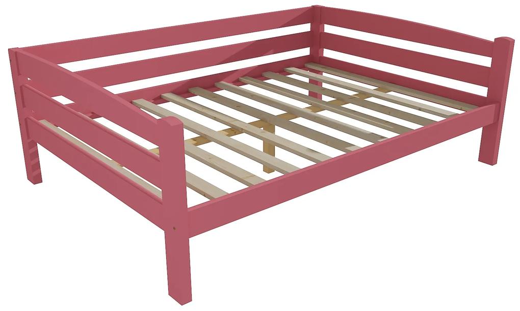 Vomaks Dětská postel DP 010 XL Rozměr: 140 x 200 cm, Barva: surové dřevo