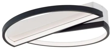 Orion DL 7-693 - LED Stmívatelné stropní svítidlo OLGA LED/28W/230V černá/bílá
