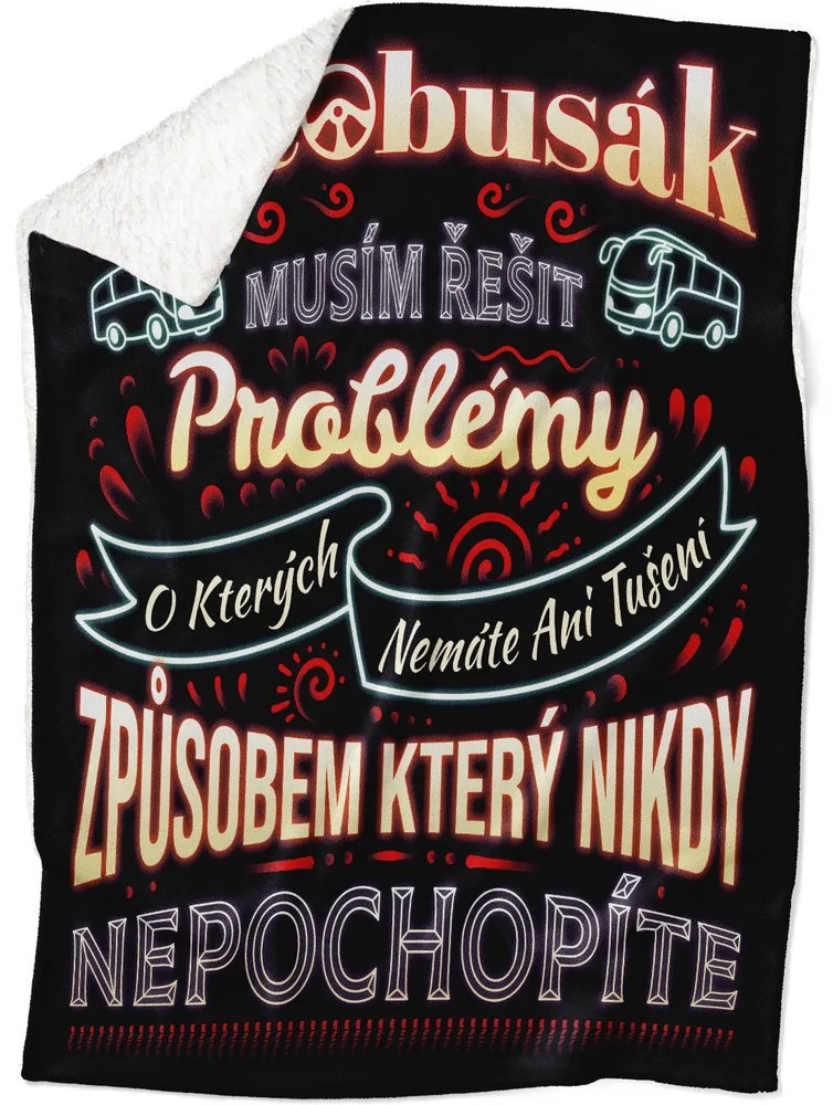 Deka Autobusák – problémy (Podšití beránkem: ANO)