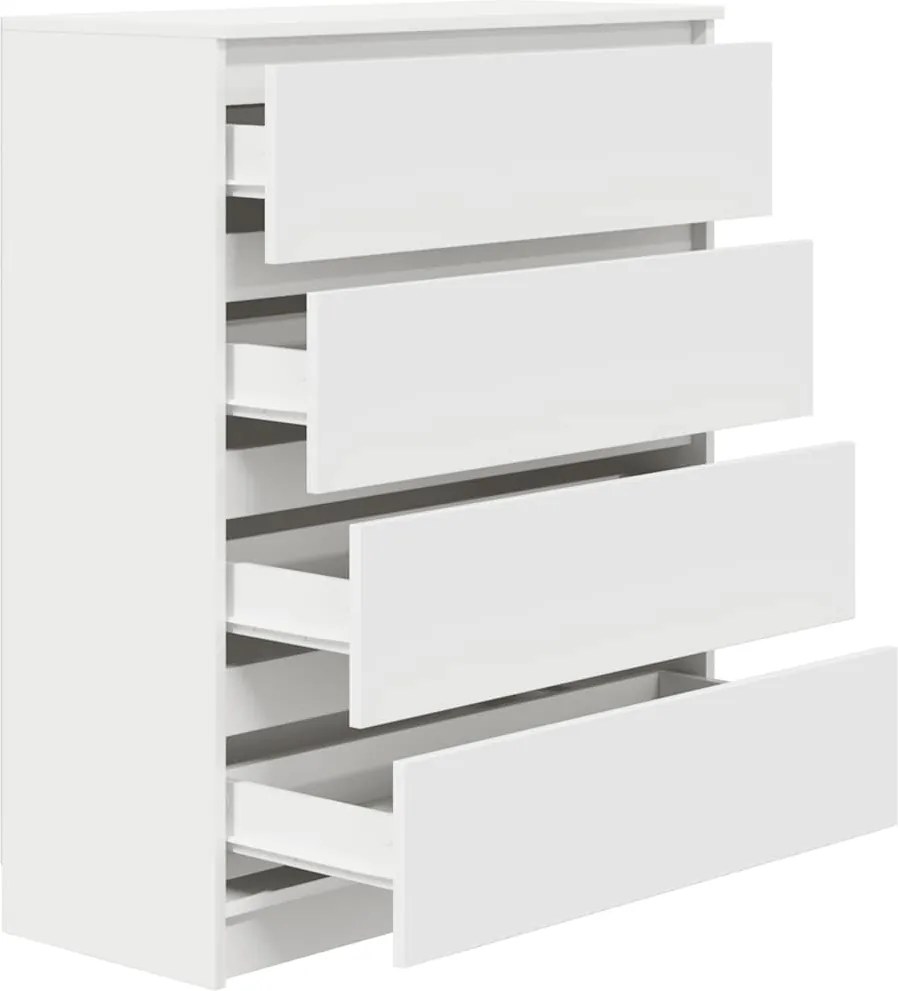 Příborník bílý 80x35x99 cm kompozitní dřevo 3328480
