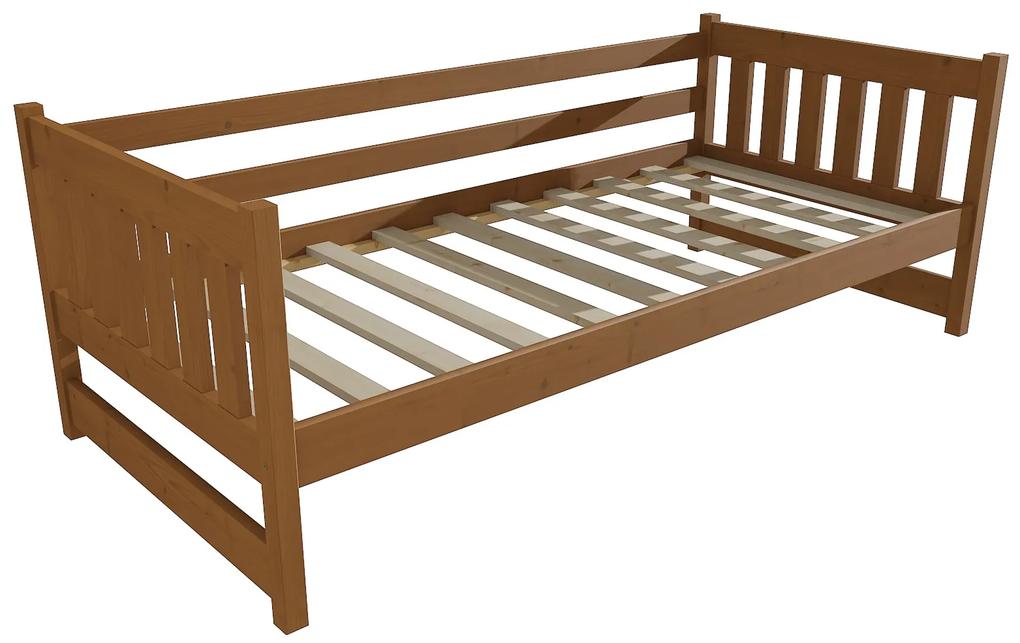 Vomaks Dětská postel DP 024 Rozměr: 80 x 180 cm, Barva: surové dřevo