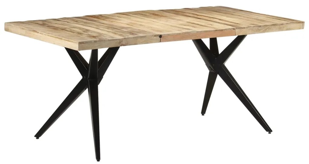 323569 vidaXL Jídelní stůl 180 x 90 x 76 cm hrubé mangovníkové dřevo