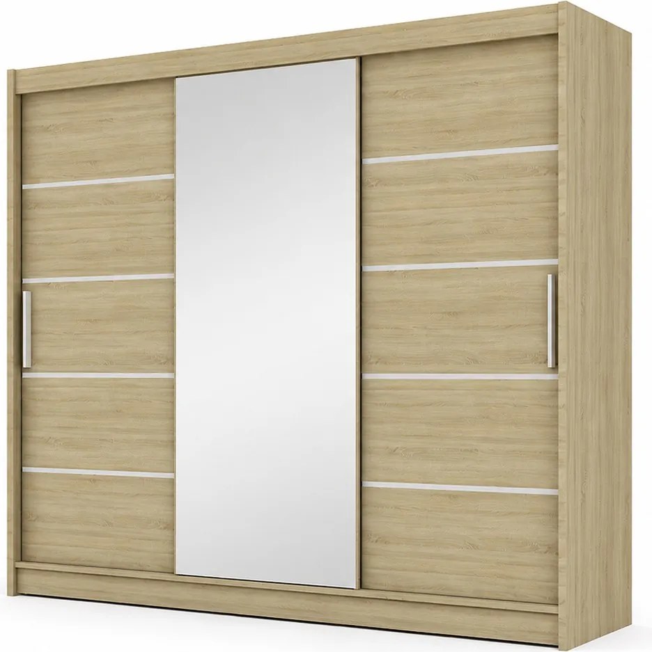 FALCO Skříň Astana VI 250 cm dub sonoma