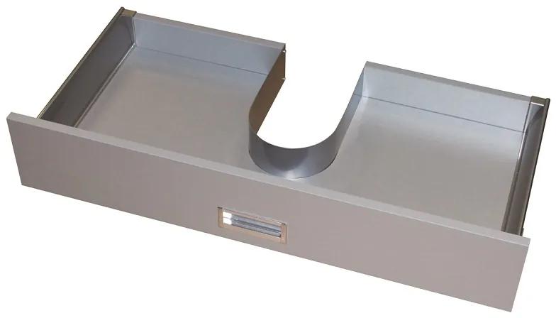 Vnitřní doplňková zásuvka Plano šedá k PR 65 60 x 36 x 15 cm