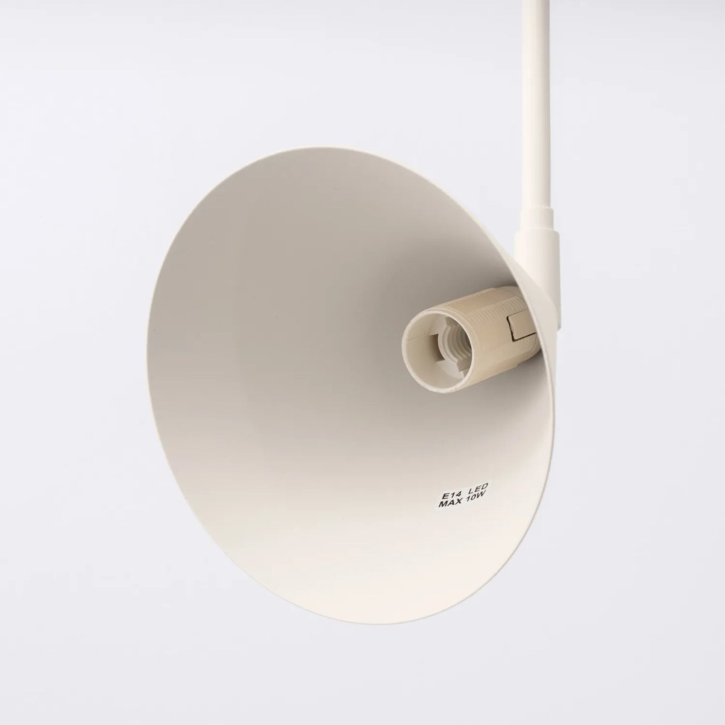 Sollux Lighting Nástěnné svítidlo NOX 1 béžové s vypínačem