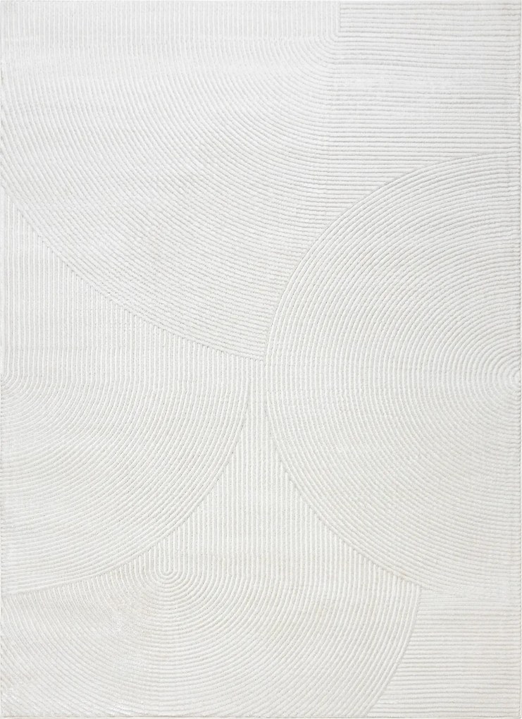 Dywany Łuszczów, Kusový koberec Balance 0194 cream, 80x150, bílá, ložnice
