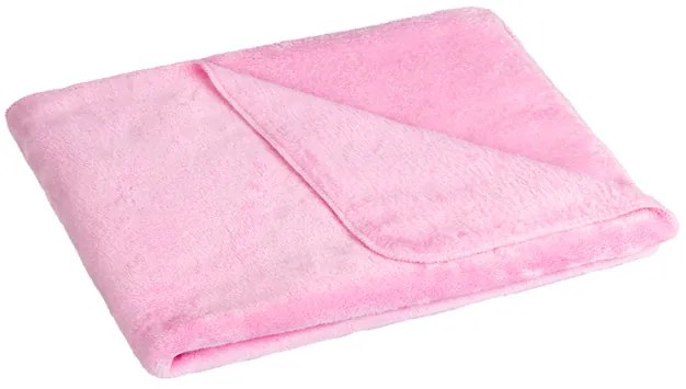 Bellatex Přikrývka Korall micro 75x100 cm Růžová