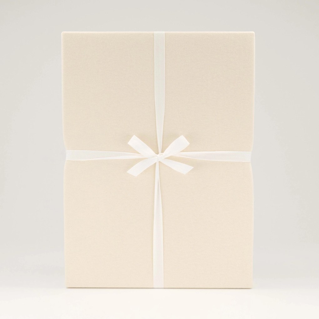 Florella Prostěradlo Avance Jersey 45 Ivory, 140-160x200 cm