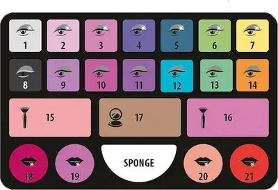Clementoni Crazy CHIC - Make-up sada influencer / od 8 let