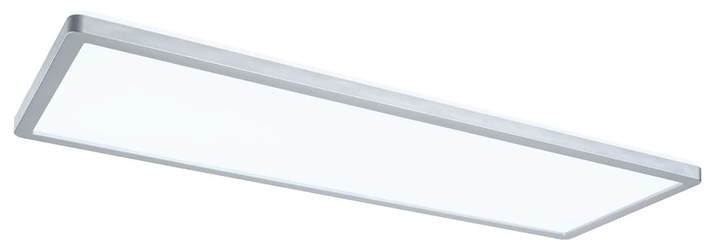 Paulmann 71010 Atria Shine, matně chromové stropní svítidlo s korónou, 22W LED 4000K tříkrokové stmívání, 58x20cm