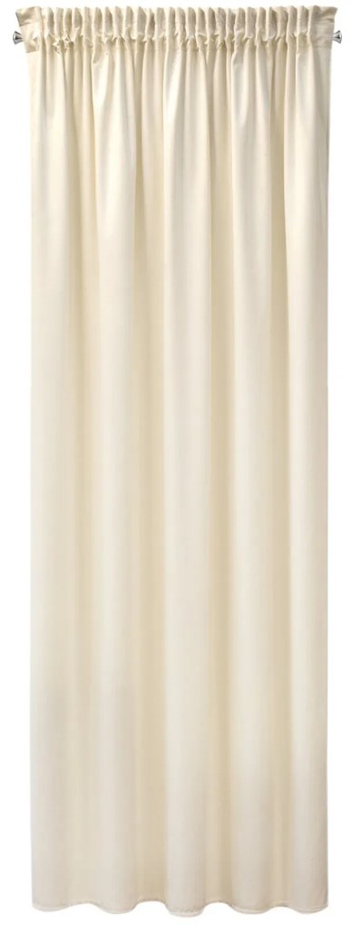 ZATEMŇOVACÍ ZÁVĚS NA PÁSCE PIERRE CARDIN SIBEL 140X270 CM KRÉMOVÁ