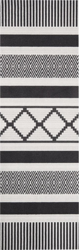 Hanse Home, Běhoun 45x140 Cook & Clean 103053, 45x140, šedá, chodba / předsíň