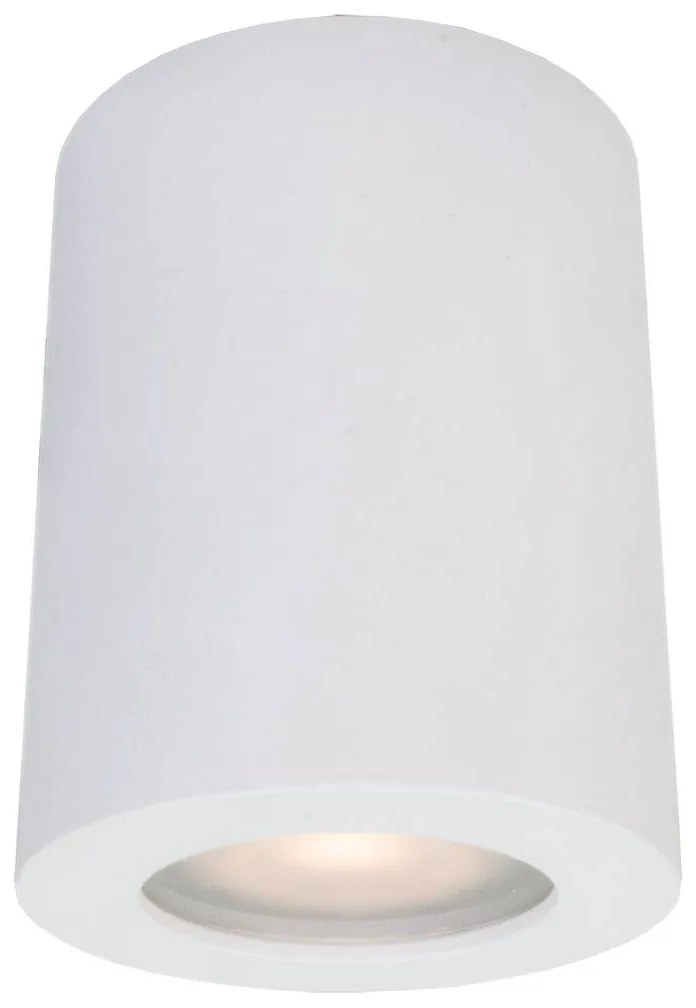 Stropní venkovní osvětlení FAUSTO, 1xGU10, 40W, bílé, IP44 Italux Fausto IT8005R1-WH